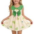 Bovxnpu Girls Dresses Summer Outfits Graphic Sleeveless Sundress Collar ...