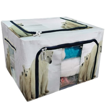 "Really Useful Box® Stackable Clear Plastic Storage Box with Lid and ...