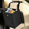 Smart Design Vehicle Waste Bag - Adjustable Strap, Black - Walmart.com