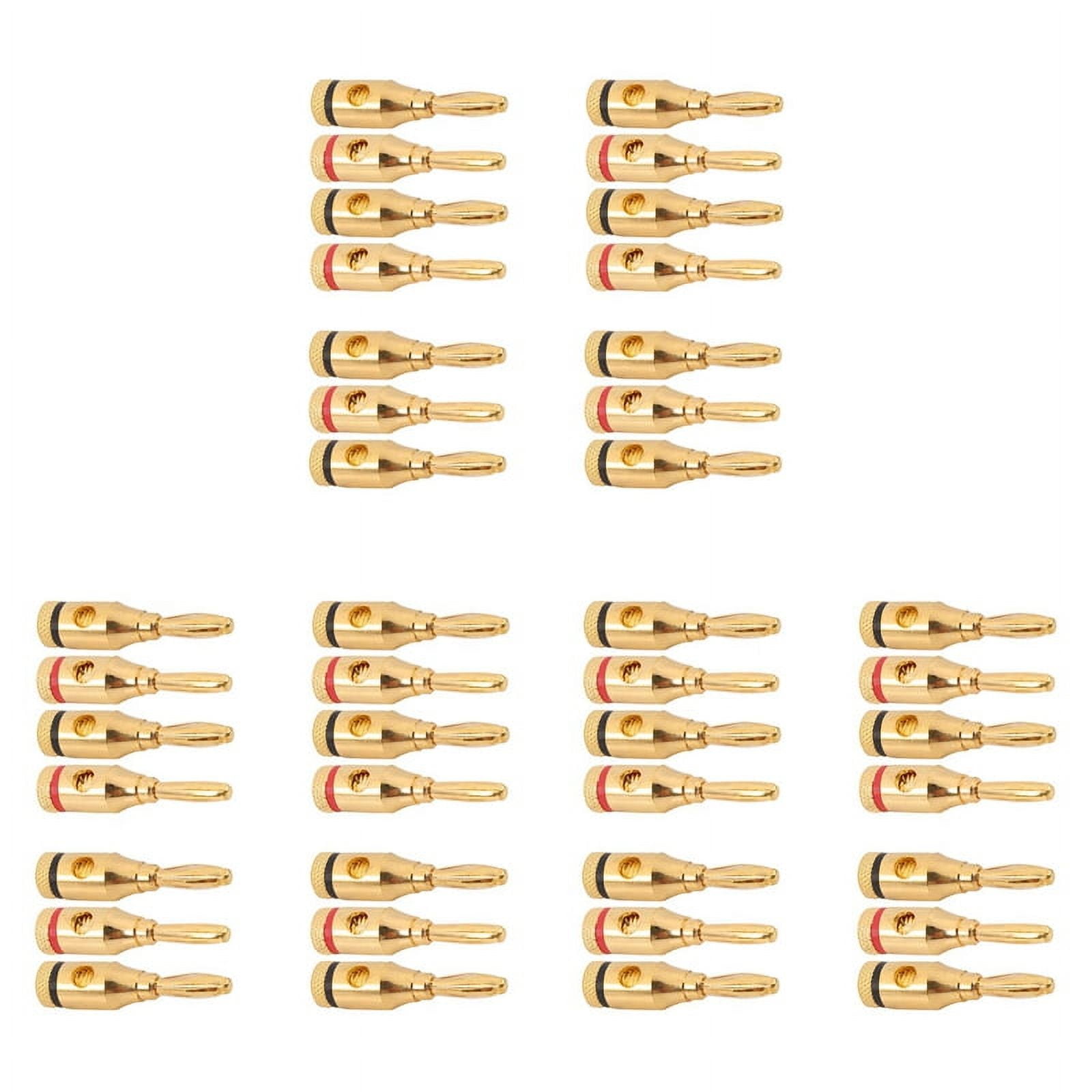 Click here for Unbranded 21 Pairs  Open Screw Banana Plugs For Sp... prices