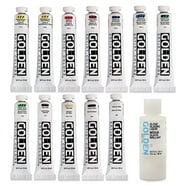 Golden Brand High Flow Lightfast Fluid Acrylics - Mixing Colors, Set of ...