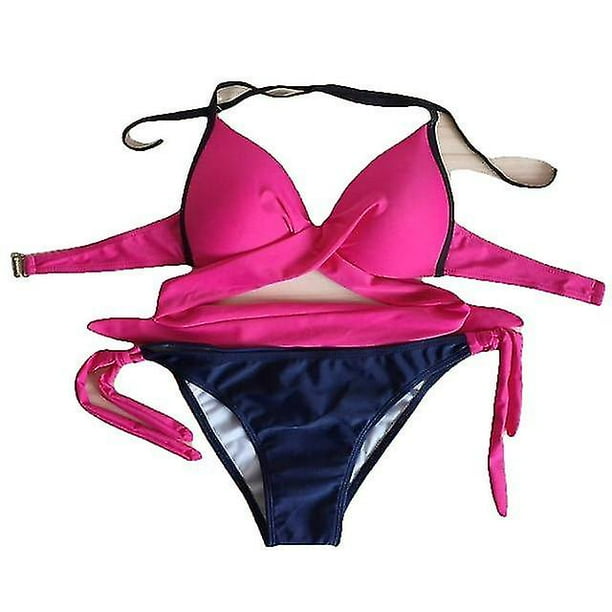 Push-up Padded Bra Swimsuit Bathing Two-piece Suits Bikinis - Walmart.ca