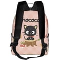 Chococat Backpack Lightweight Backpack Large Capacity Schoolbag Unisex ...