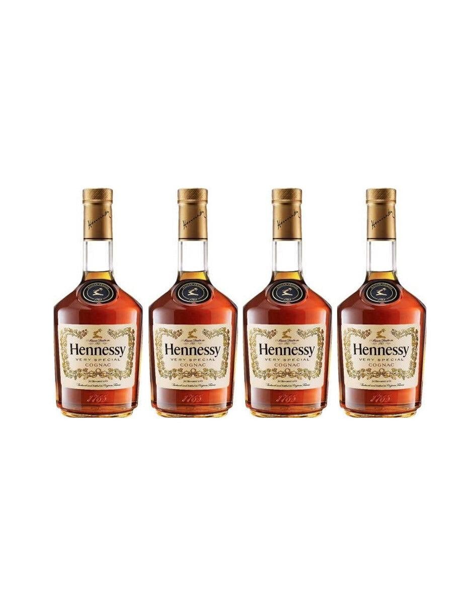 Pack de 4 Cognac Hennessy Very Special +2 Copas Paris 700 ml Hennesey Very Special | Walmart en ...