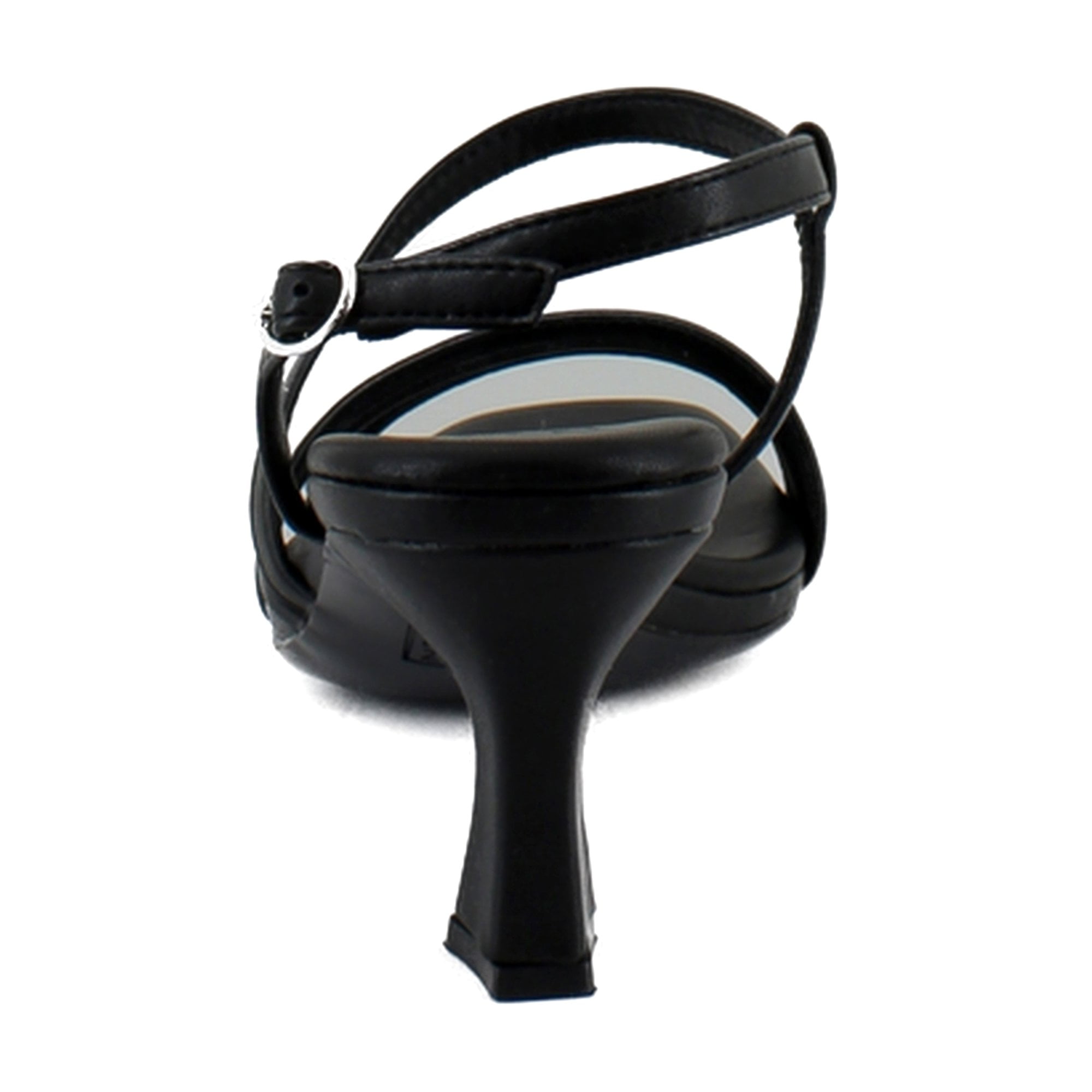 Naturalizer Women's Galaxy Dress Sandal Black Smooth 9M - Walmart.com