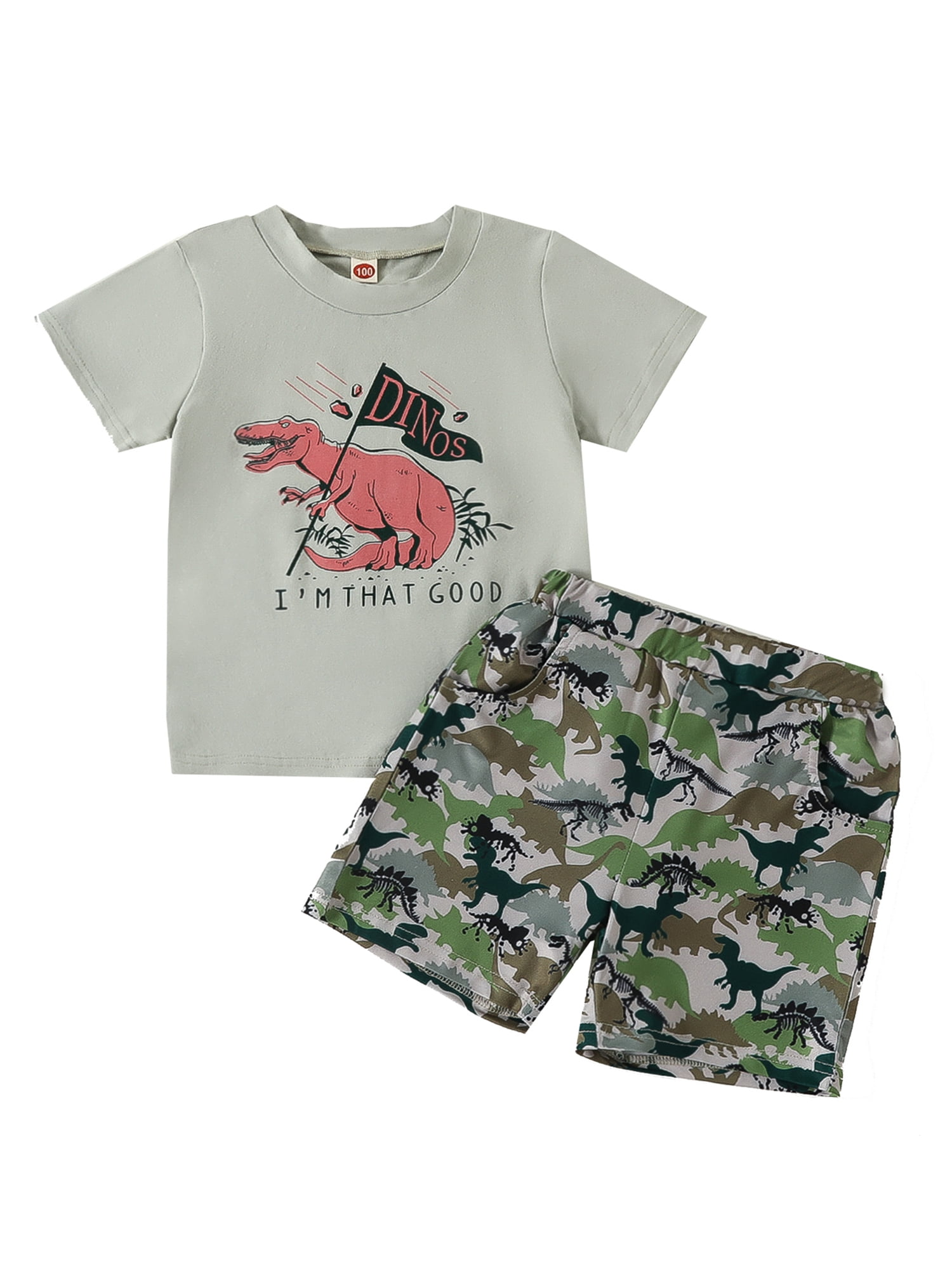 Wassery Kids Boys Shorts Set 3T 4T 5T 6T 7T Toddler Boys 2PCS Summer ...