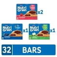 Nutri-Grain Soft Baked Breakfast Bars, Kids GJM1 Snacks, Whole Grain, Variety Pack (4 Boxes, 32 ...