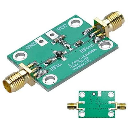 COVVY 30dB 0.1-2000MHz RF WideBand Amplifier High Gain Low Noise LNA Amplifier Broadband Module ...