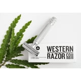 Western Razor Premium Safety Razor 'High Daigum', Made in USA, Chrome ...