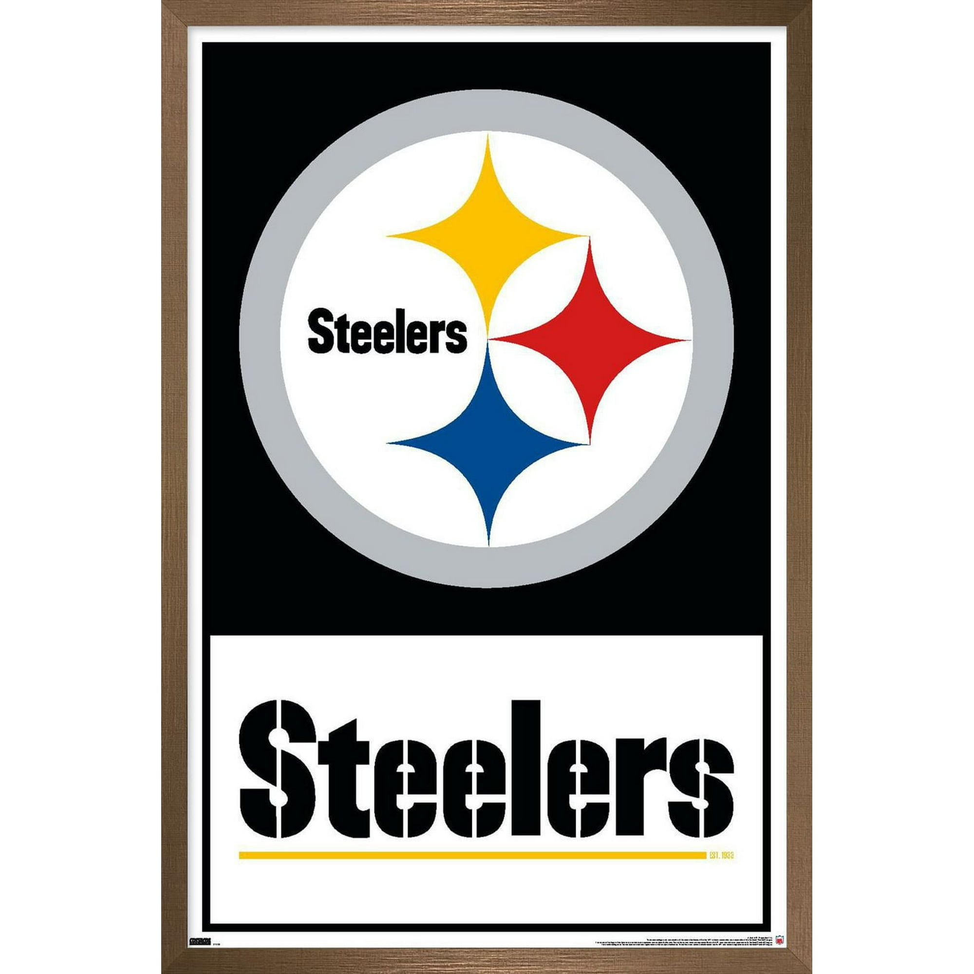 Click here for Trends International Nfl Pittsburgh Steelers - Log... prices