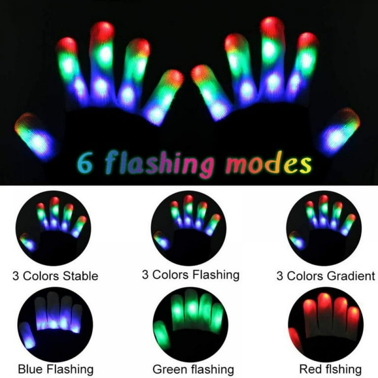 Rave Light Show Gloves
