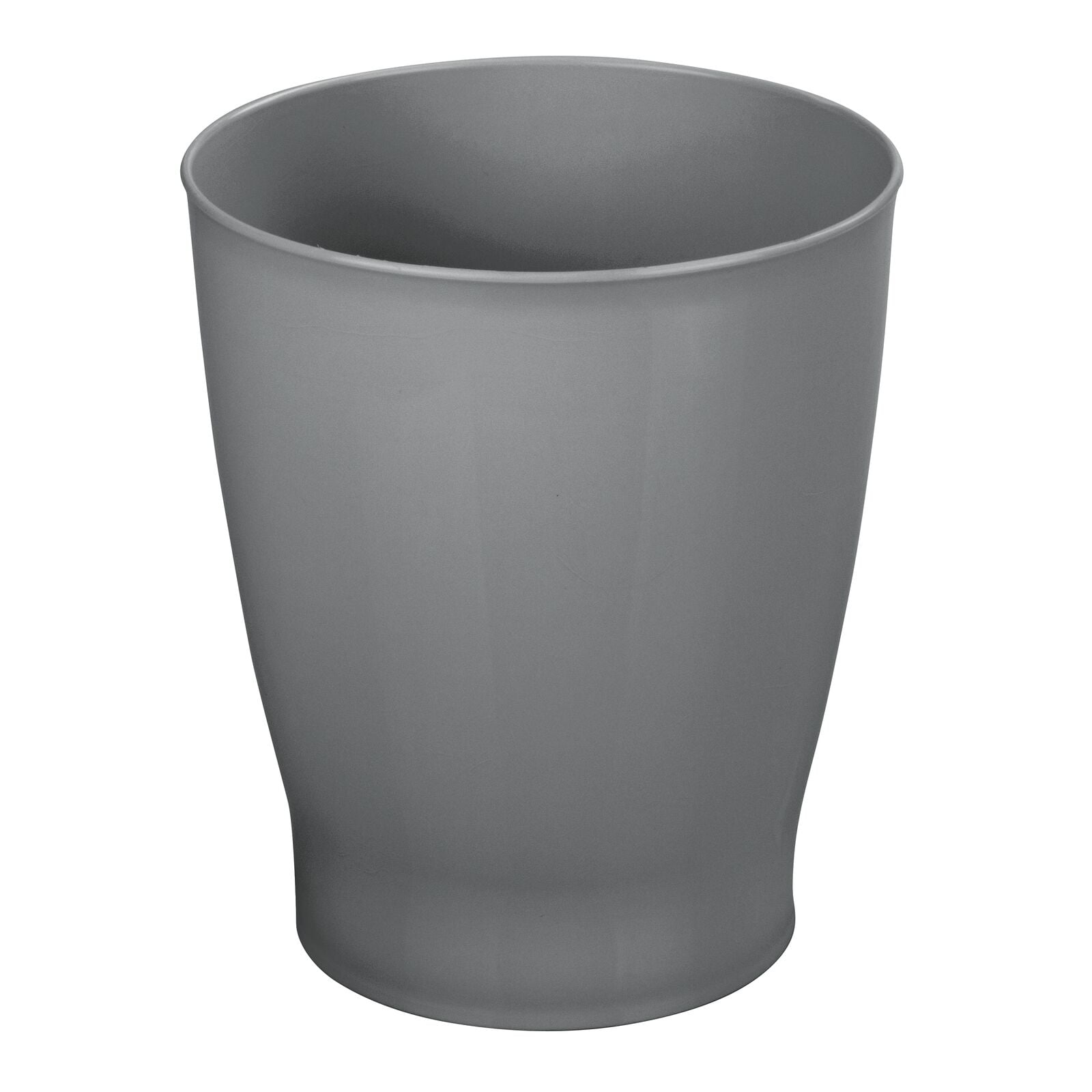 mDesign Slim Round Plastic Small Trash Can Wastebasket, Garbage ... mDesign Slim Round Plastic Small Trash Can Wastebasket, Garbage ...