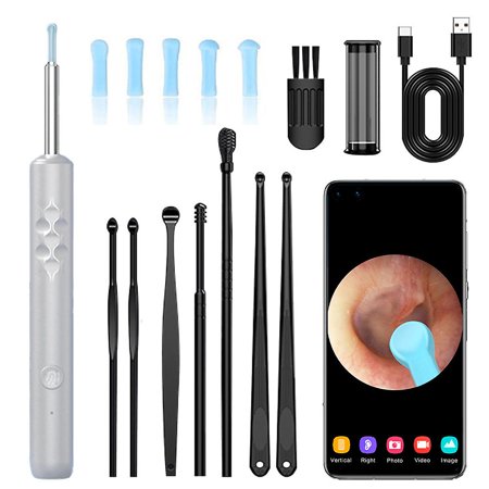 Ear Wax Cleaner Earwax Picker Smart Ear Stick Wireless Ear Wax Removal ...