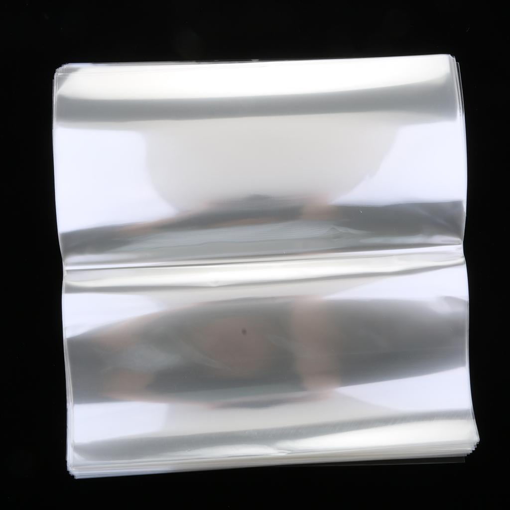 100Pcs 12 inch Sleeves Covers, Static Semi-transparent for 12 Inch LP ...