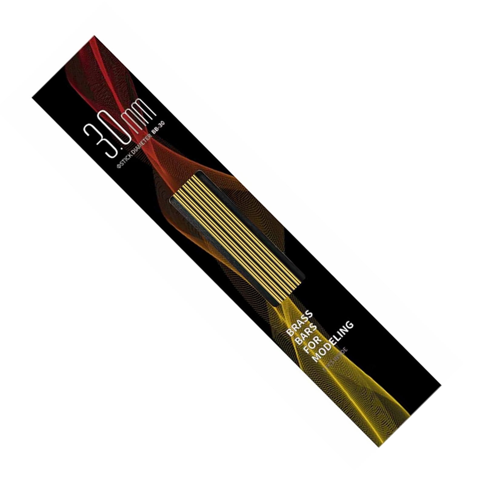 6 Size Brass Modeling Hobby Brass Bars Rods for Gundam / Military Model ...