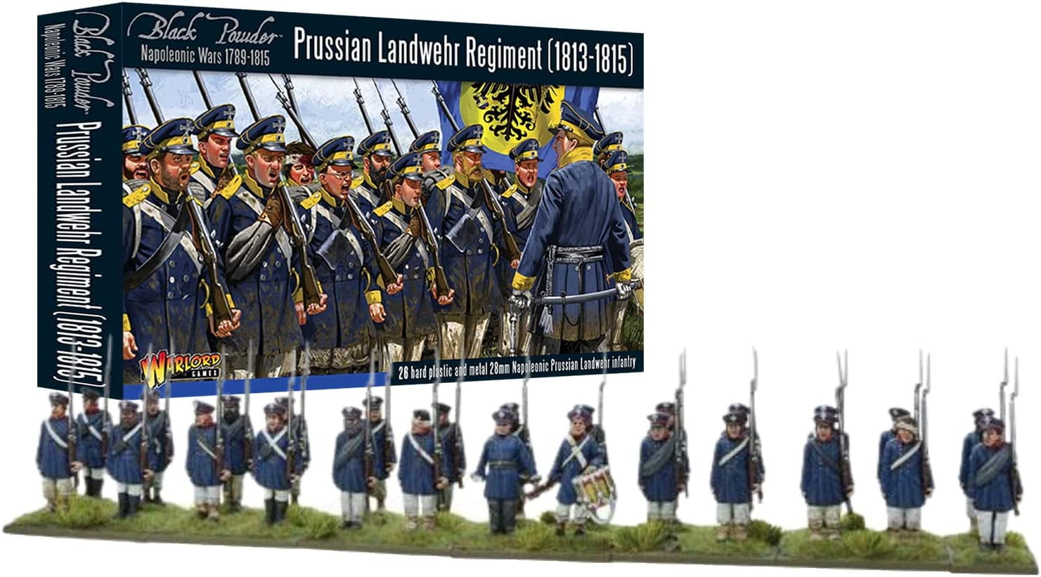 Wargames Delivered - Black Powder War Prussian Landwehr Regiment 1813 ...
