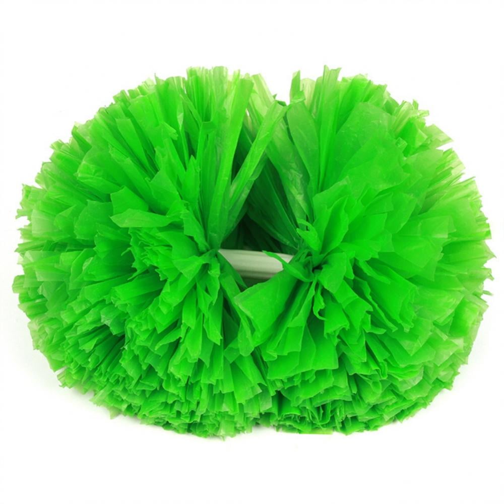Popvcly 1Pcs Metallic Cheerleading Pom Poms, Cheerleader Cheering ...