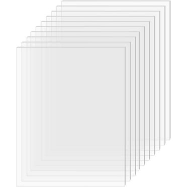 SimbaLux Craft Plastic Clear Acrylic Sheet 6x12, 1/8 Thick, Easy to Cut ...