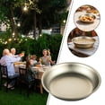 Premium 99% Pure Titanium Camping Plate Set Lightweight Portable ...