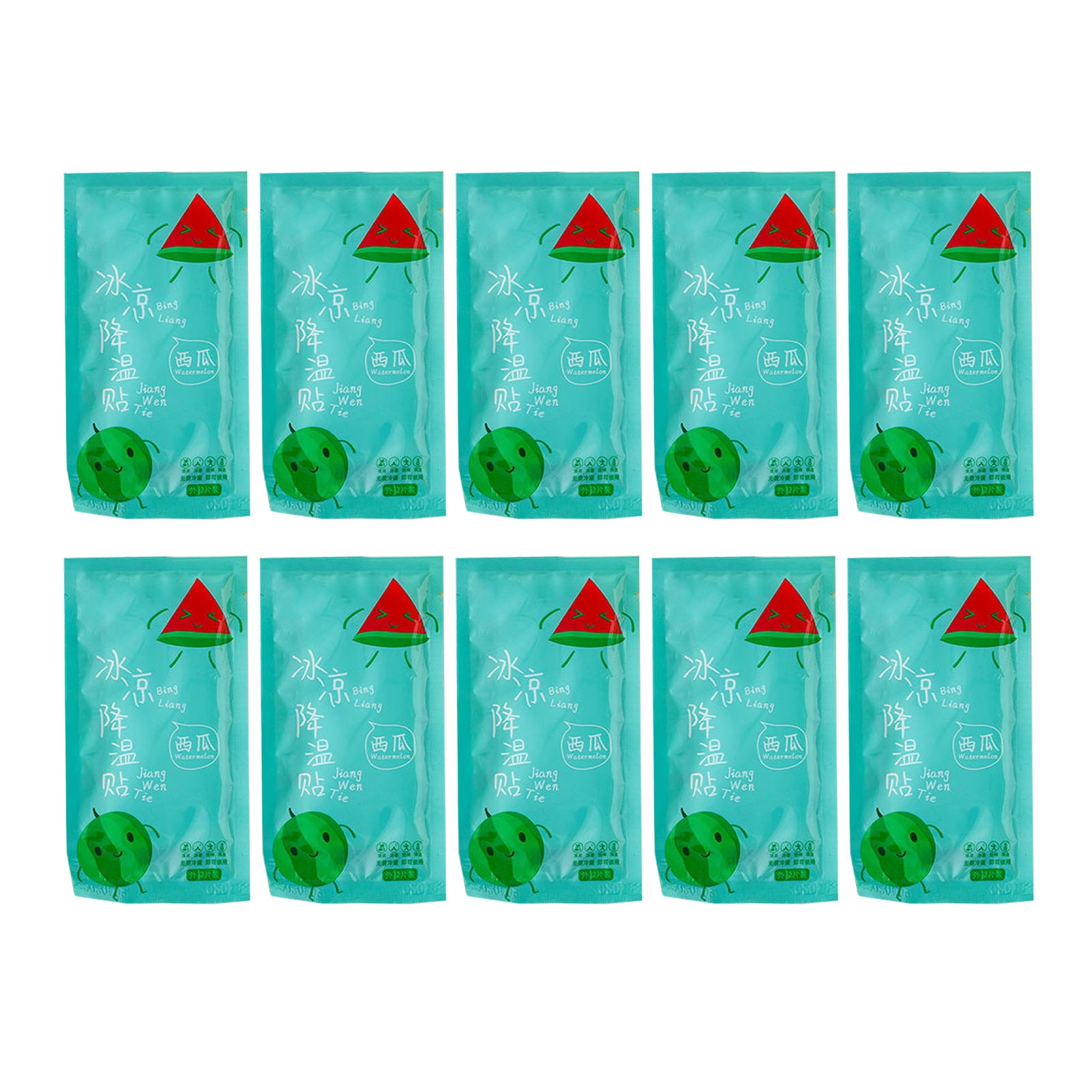 Parches de Gel de Enfriamiento, Refrigeración ráspida Segura Cómoda 20 ...