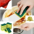 Hgallory Sponges Kitchen Dishwashing Rags 12-Piece Set for Washing ...