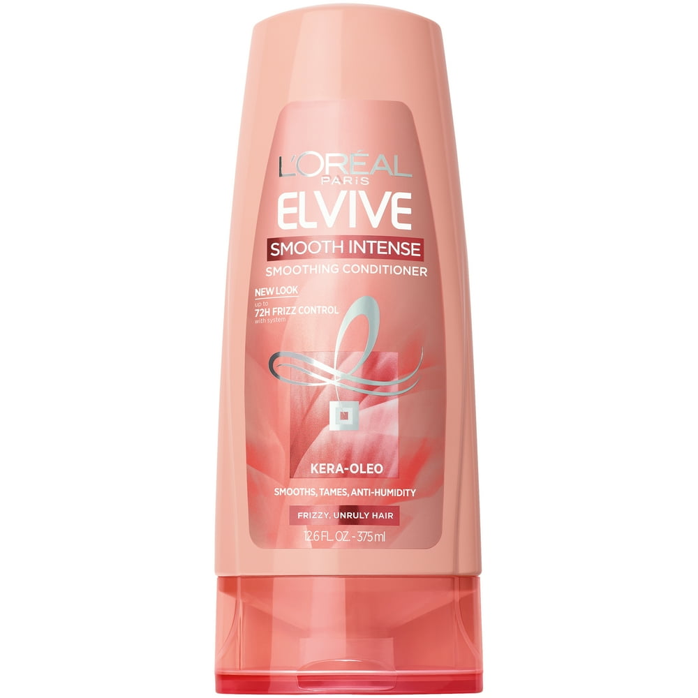 L'Oreal Paris Elvive Smooth Intense Smoothing Conditioner, 12.6 fl. oz ...