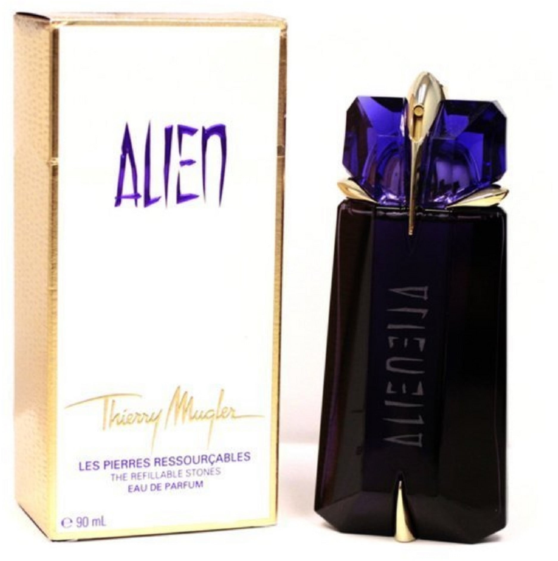 Alien By Thierry Mugler Eau De Parfum Spray Refillable 3 oz (Pack of 2 ...