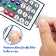 44 Key RGB LED Strip Lights IR Remote Control, Remote Receiver RGB LED ...