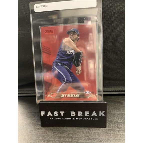 2024 Topps Stadium Club Justin Steele #32 Red Foil Parallel/Variety ...