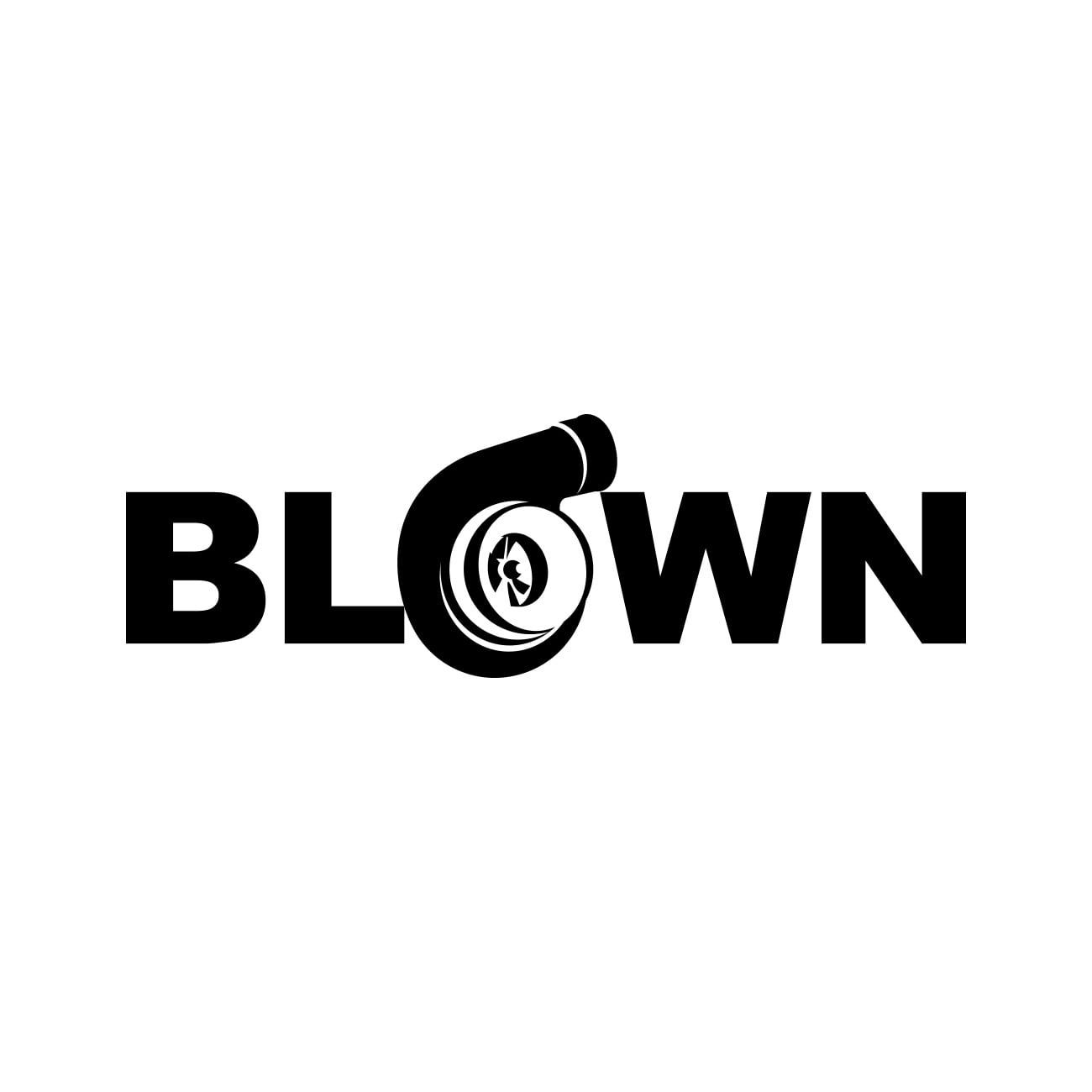 Blown Sticker Decal Die Cut - Self Adhesive Vinyl - Weatherproof - Made ...