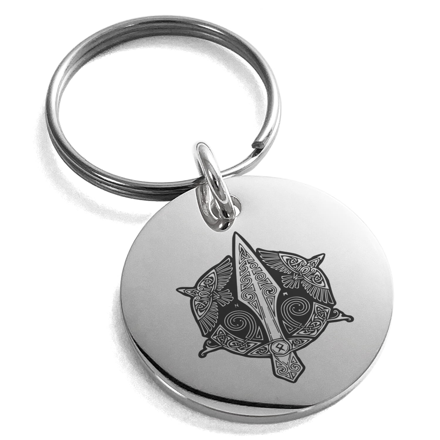 Stainless Steel Gungnir Odin's Spear Viking Norse Engraved Small ...
