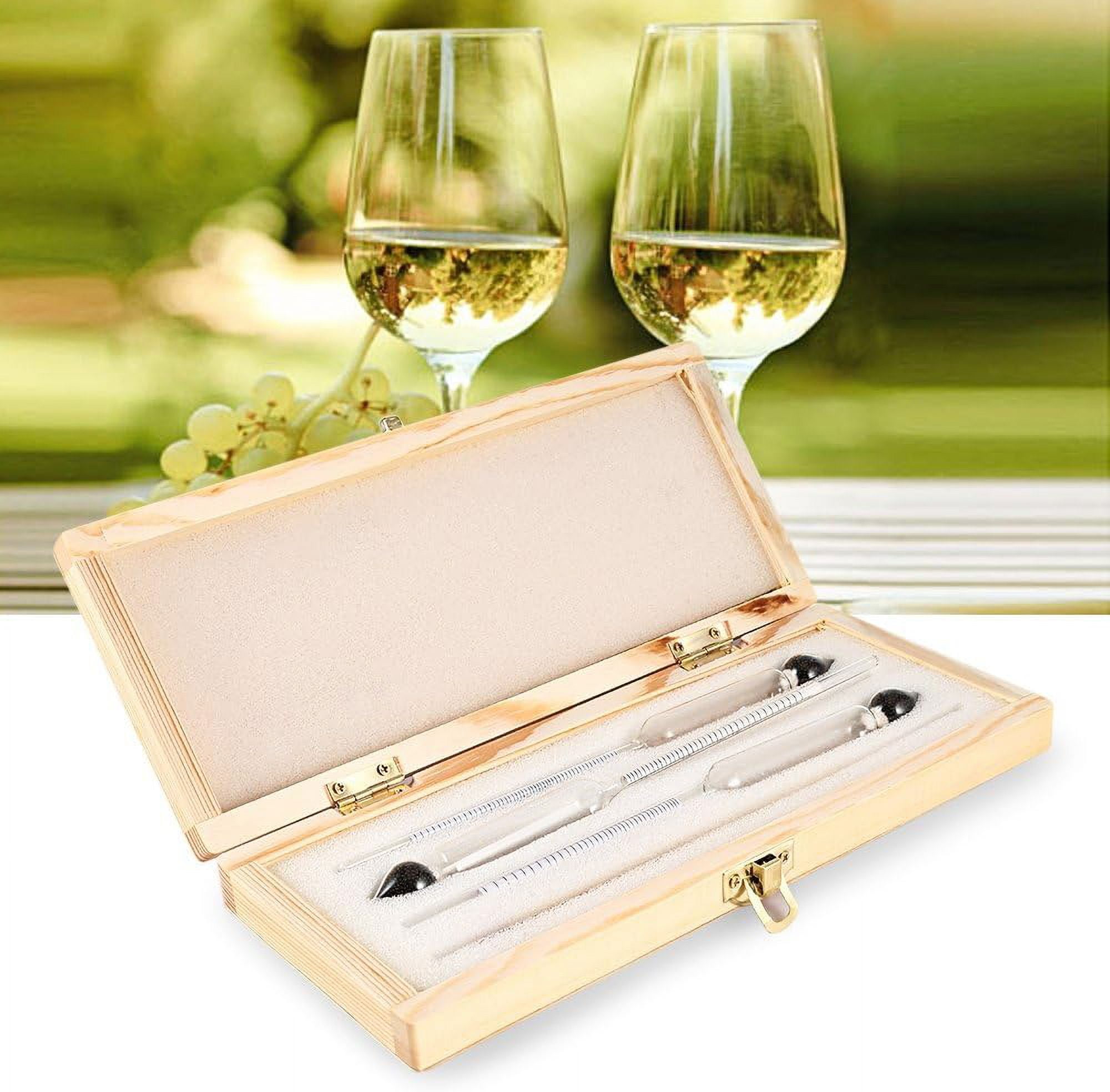 ORUYROP Professional Hydrometer Alcoholmeter-3pcs Hydrometer ...