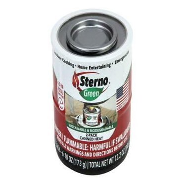 Fancy Heat 8 OZ. STERNO CAN CANNED COOKING Clean Burning Chafing dish ...