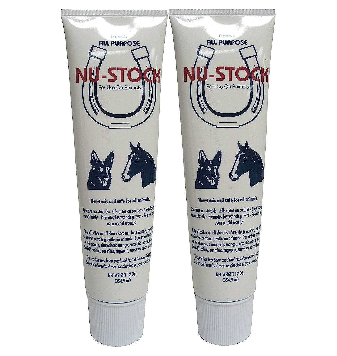 Nu-Stock, 12 Ounces Each, 2 Tubes, For Animals - Walmart.com