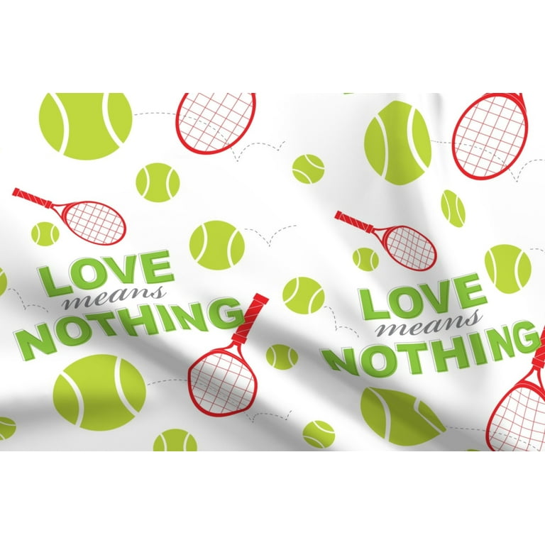 Tennis Ball Print Fabric