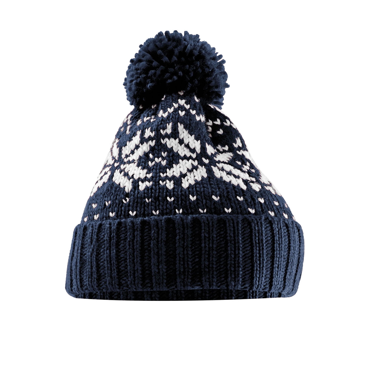 Click here for Beechfield Adult Snowstar Fair Isle Beanie One Siz... prices