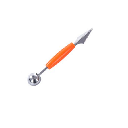 Double Head Stainless Steel Watermelon Digger Kitchen Carving Knife ...