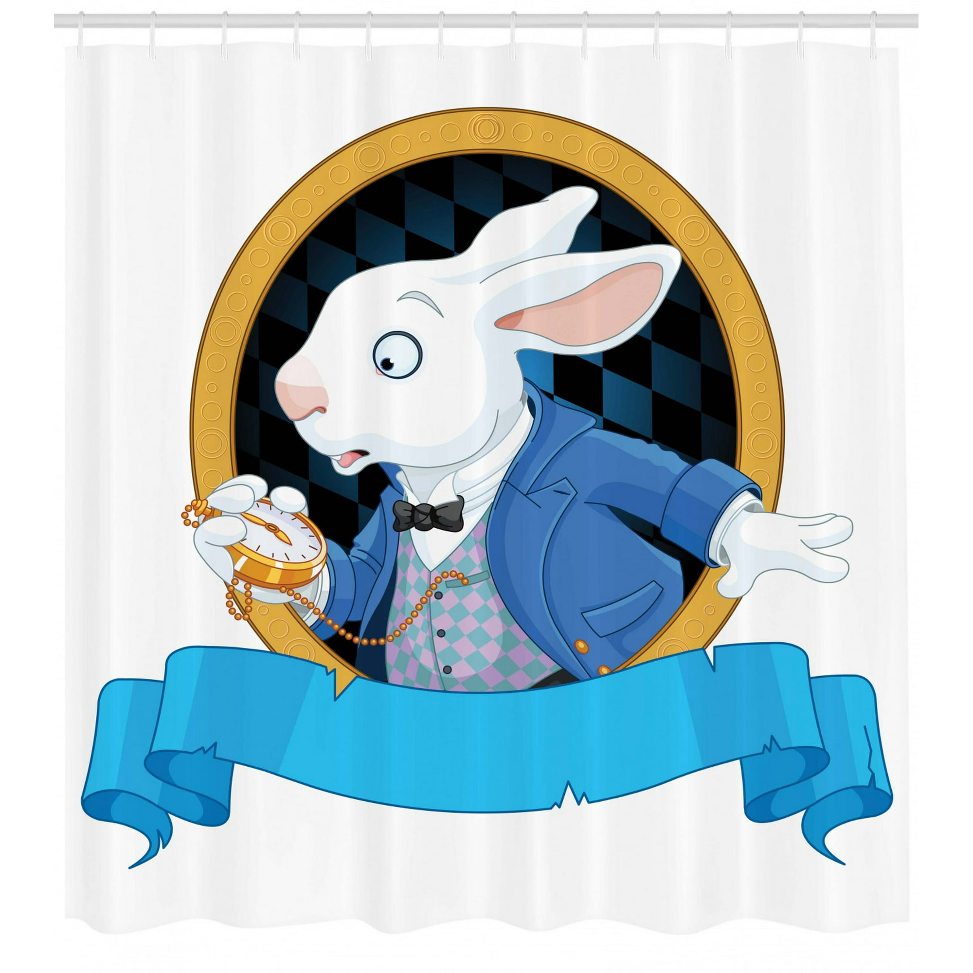 Alice In Wonderland White Rabbit Pocket Watch