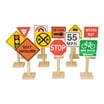 Creative Minds Deluxe International Traffic Signs with Wooden Bases ...