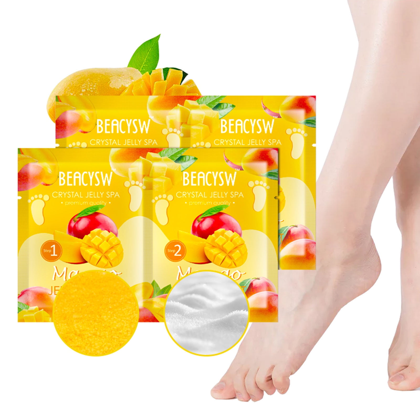 Reduce Price! WSBDENLK Jelly Foot Soak Foot Soak Foot Soak Relieve Foot ...
