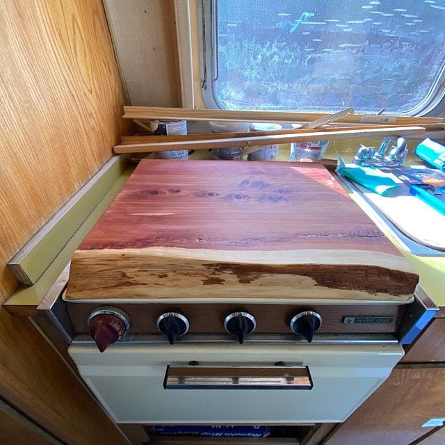 Small Rustic Live Edge Cedar Table Tops - Walmart.com