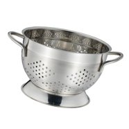 Chef Craft Select Microperforated Colander, 2.5 Quart, Stainless Steel ...