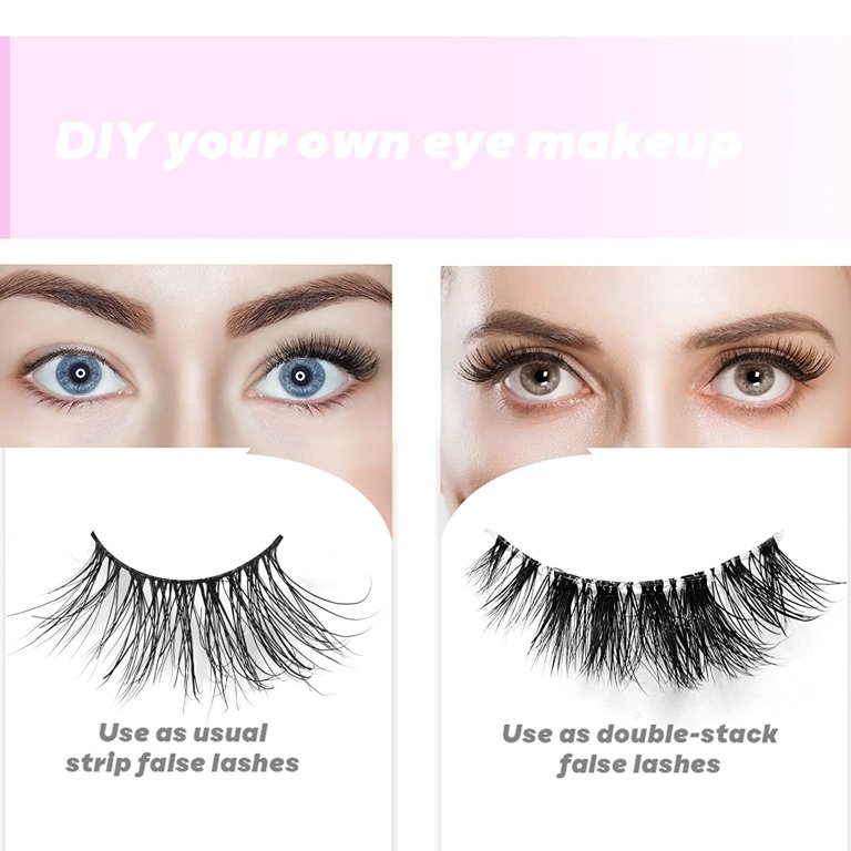 Natural Double Eyelashes