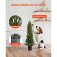36-Inch Artificial Cedar Tree for Patio and Backyard Decor - Walmart.com