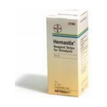 Hemastix Urine Reagent Test Strip for Home Use - Walmart.com