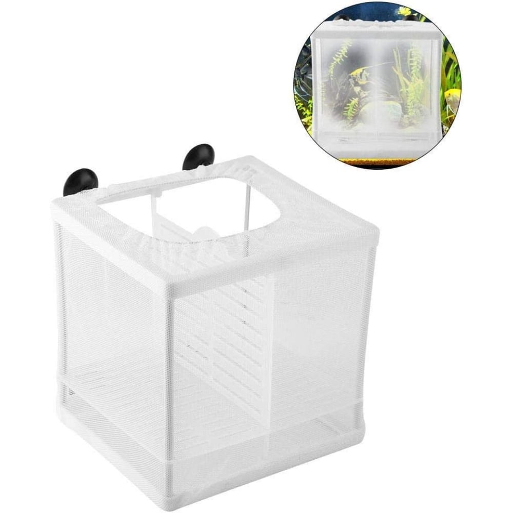 PEACNNG Fish Breeding Box, Fish Incubator Mesh, Fish Isolation Box ...