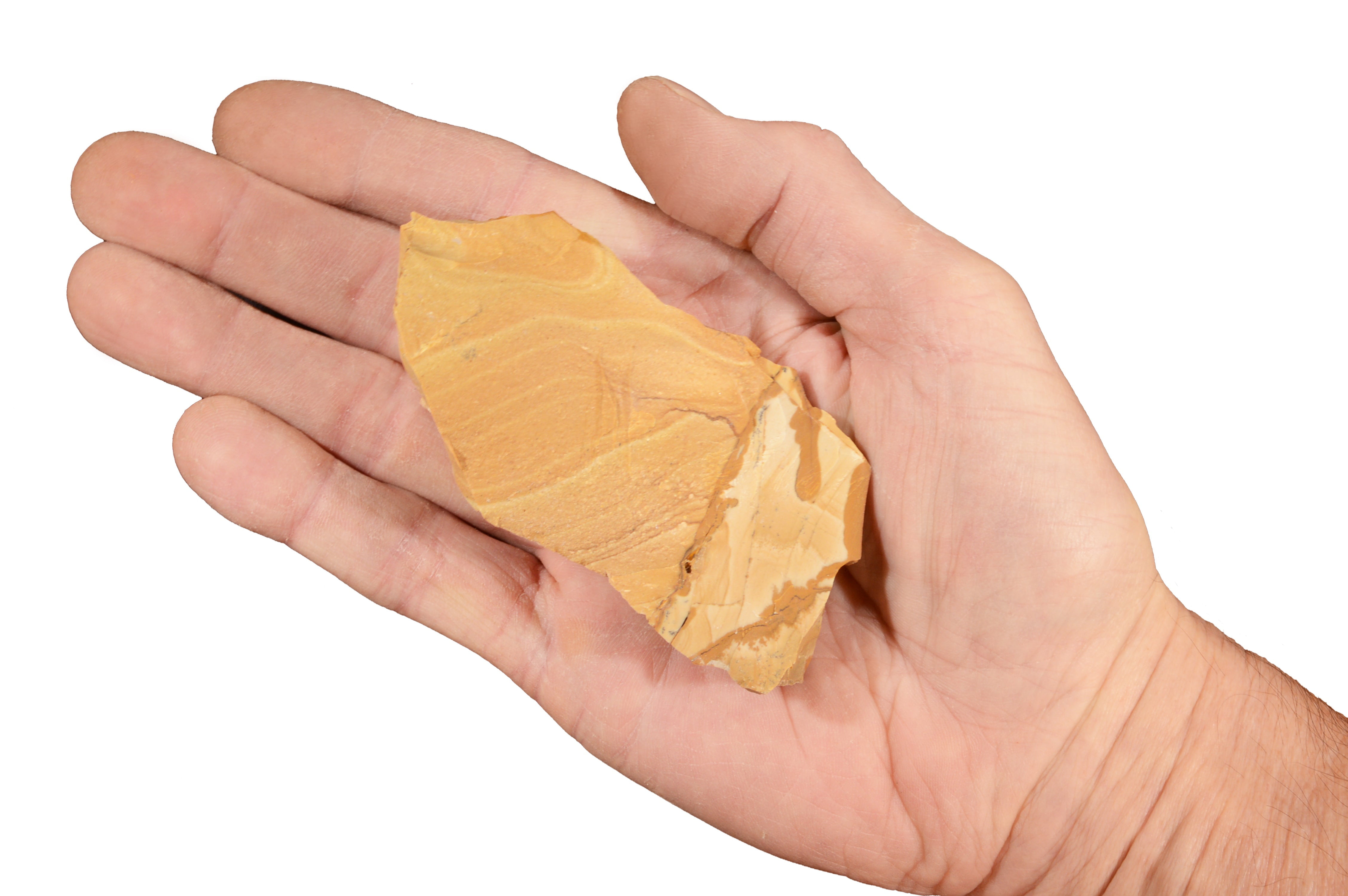 Kidz Rocks Tan Picture Jasper 4 1/2" 1-2 lb Raw Chakra Healing Stone ...