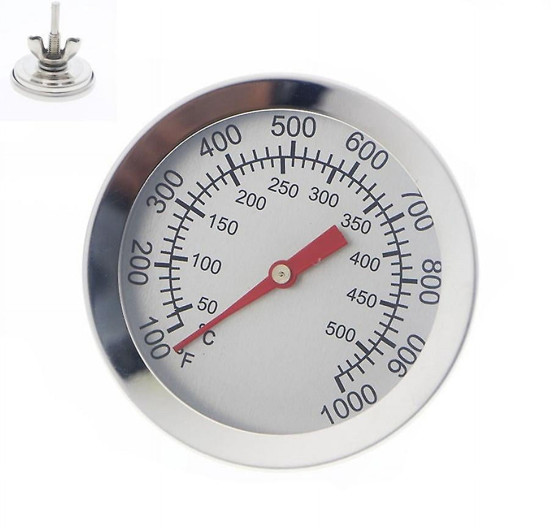 BR Termómetro de vástago: mide el rango de temperatura de 0 ℃ a 500 ...