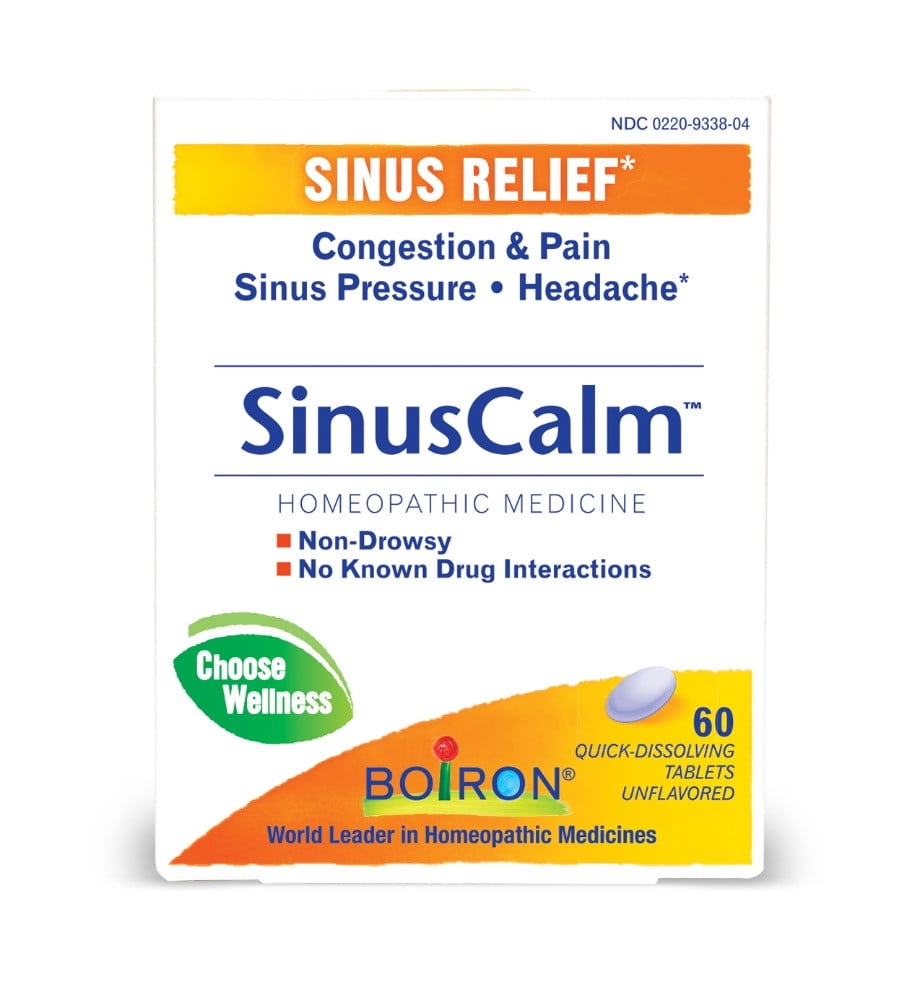 Boiron SinusCalm -- 60 Quick Dissolving Tablets - Walmart.com