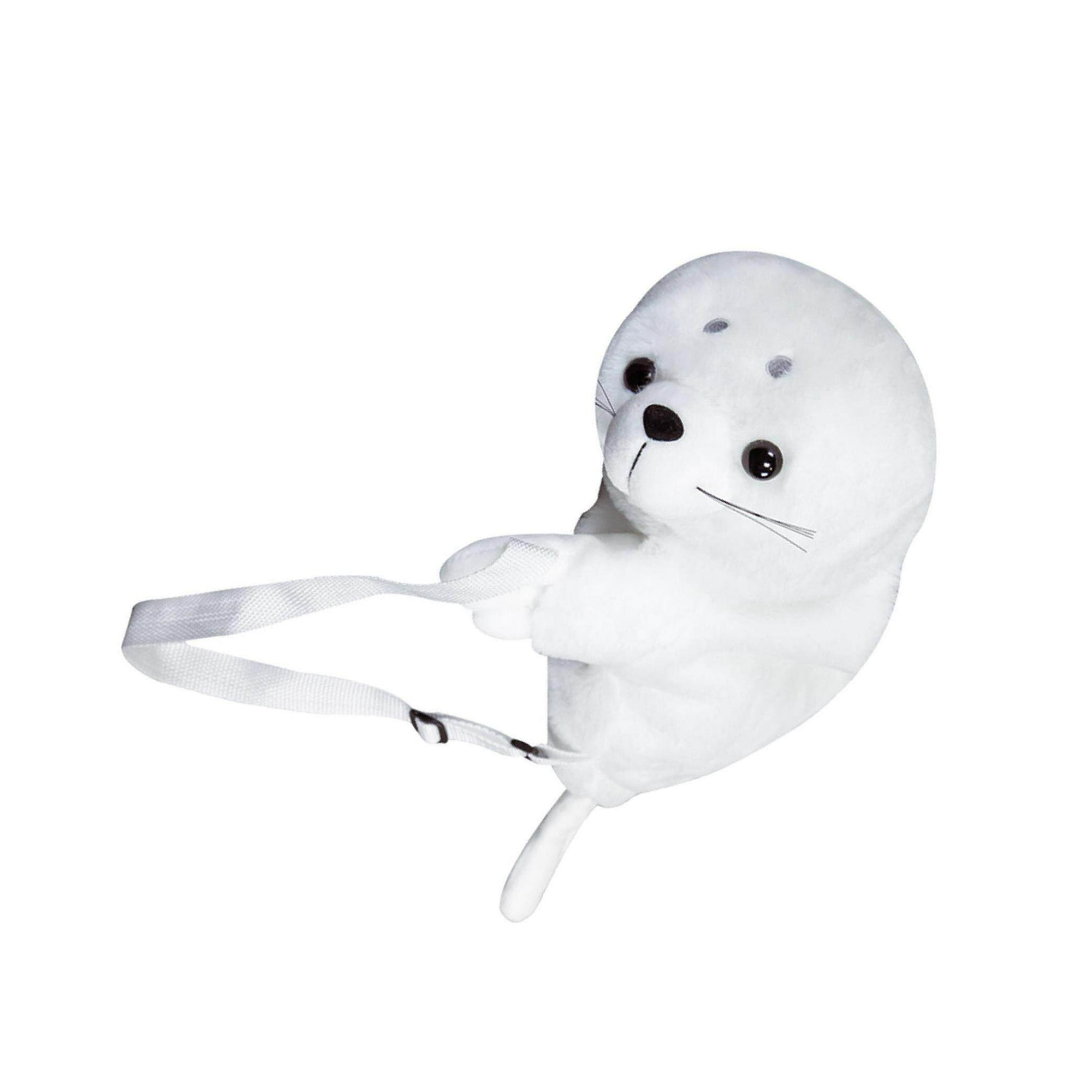 Click here for Gorieraly Cute Seal Shaped Backpack Plush Animal B... prices